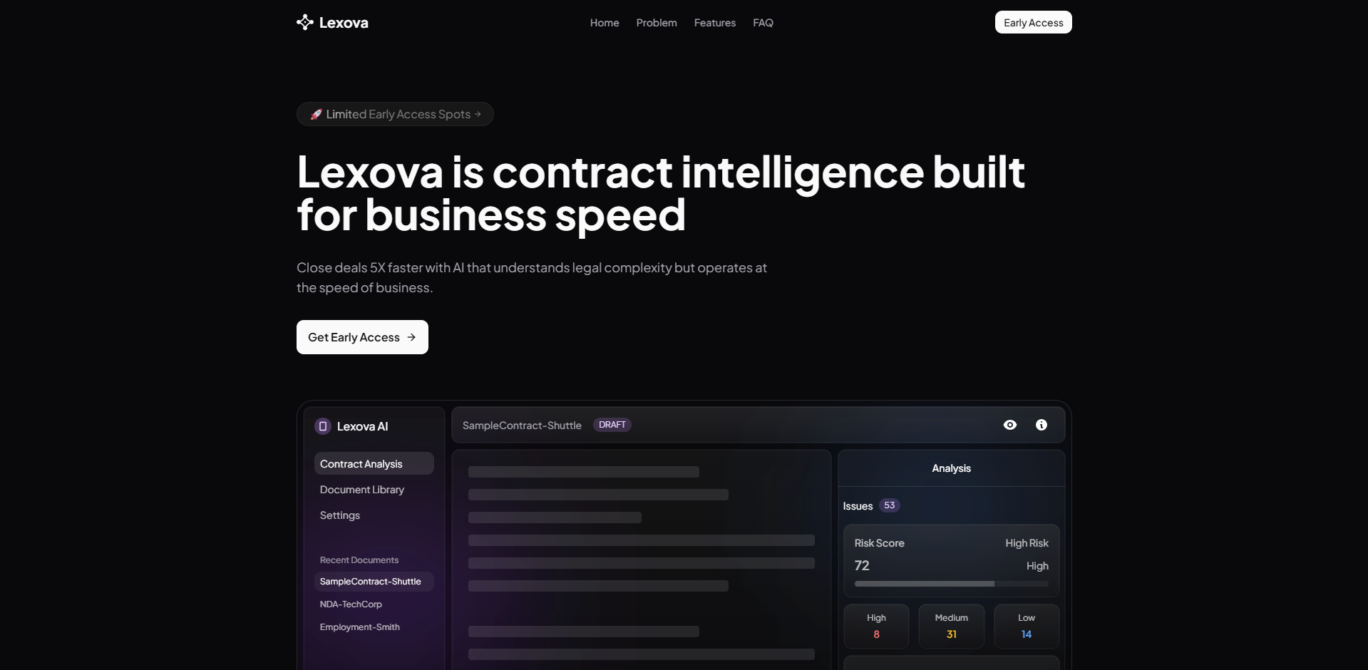 Lexova | Contract Assistant